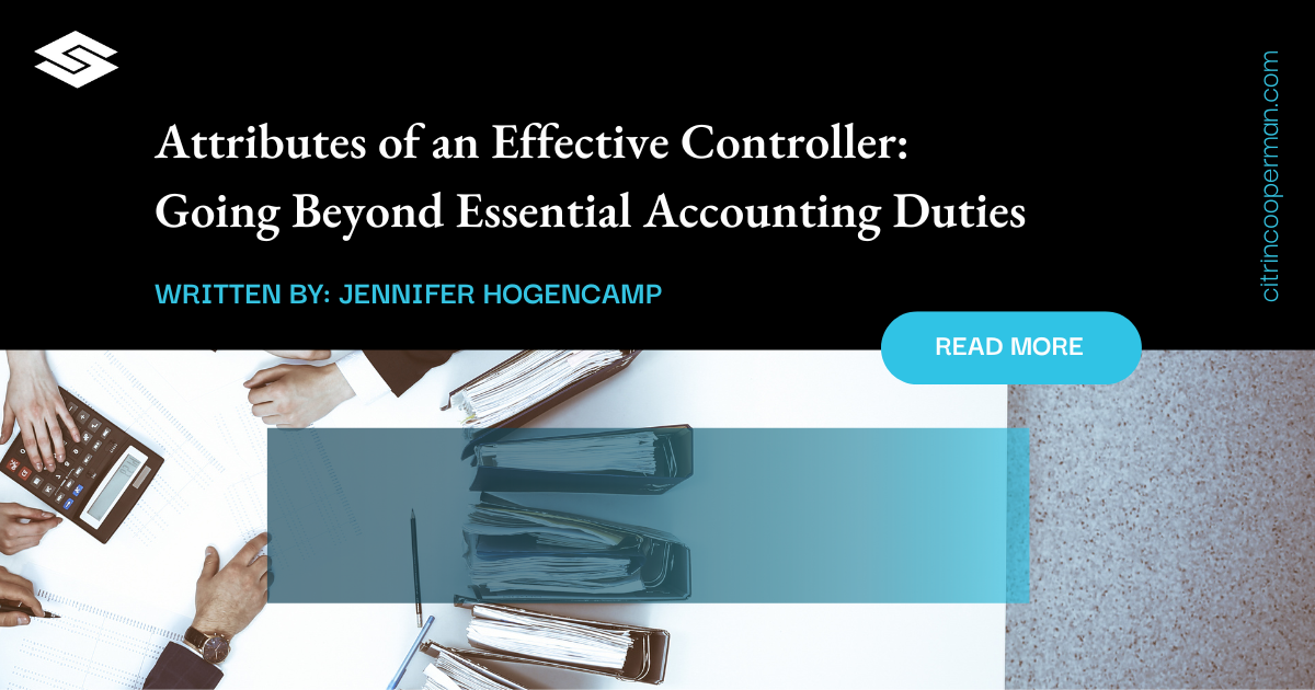 Attributes of an Effective Controller - Going Beyond Essential ...