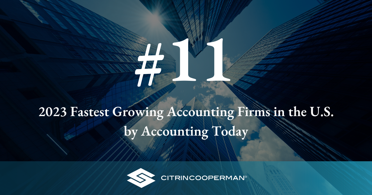 Citrin Cooperman Named 11th Fastest Growing Accounting Firm in the US ...