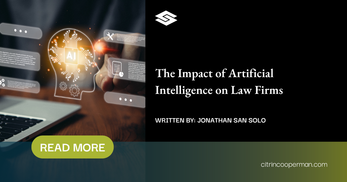 The Impact of Artificial Intelligence on Law Firms