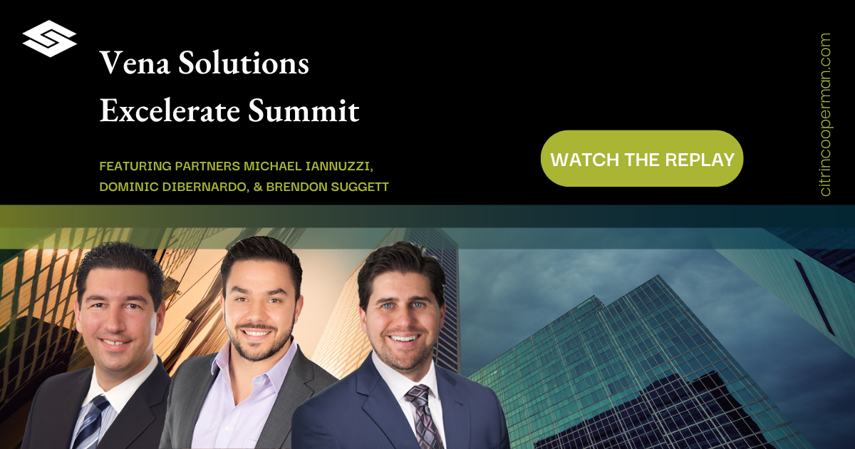 Vena Solutions Excelerate Summit