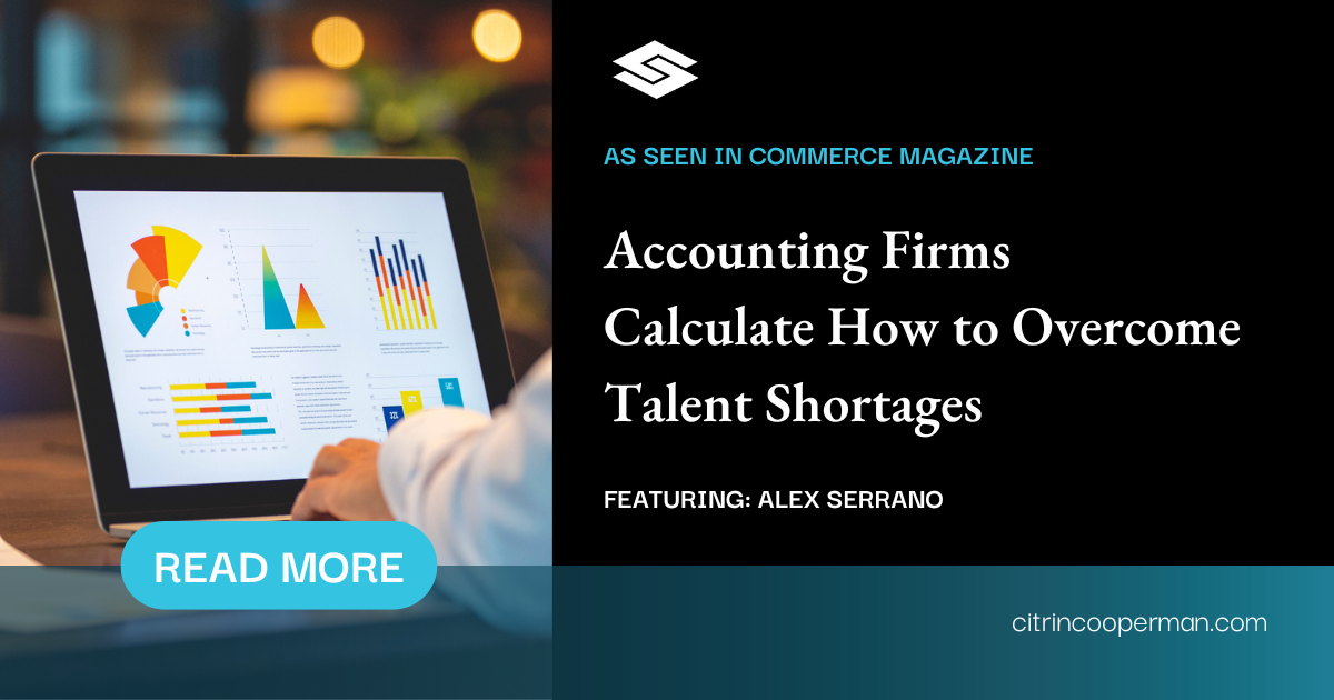 Accounting Firms Calculate How to Overcome Talent Shortages