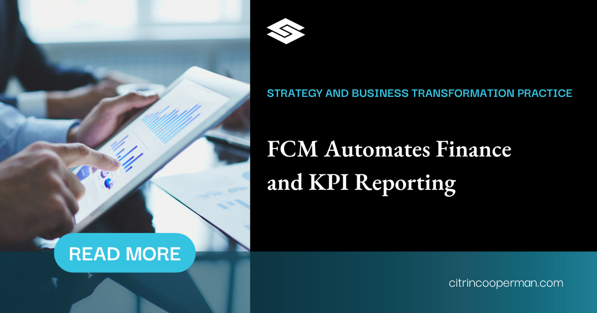 Automating Finance and KPI Reporting - Case Study