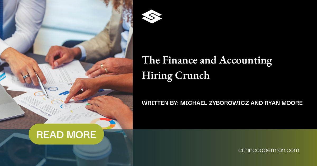 The Finance and Accounting Hiring Crunch