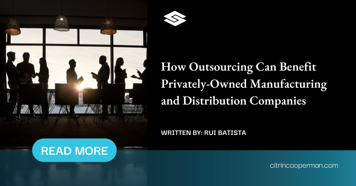 How Outsourcing Can Benefit Privately-Owned Manufacturing and ...
