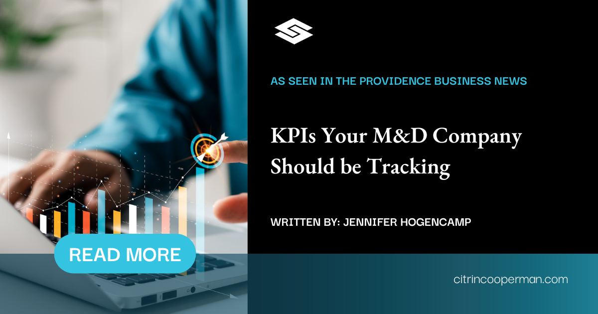 KPIs Your M and D Company Should be Tracking