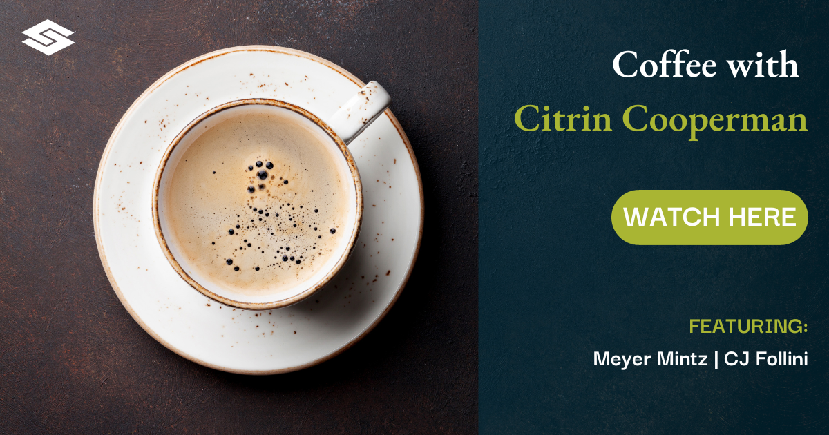 Coffee with Citrin Cooperman Part 2 - CJ Follini