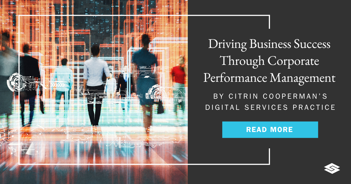 Driving Business Success Through Corporate Performance Management