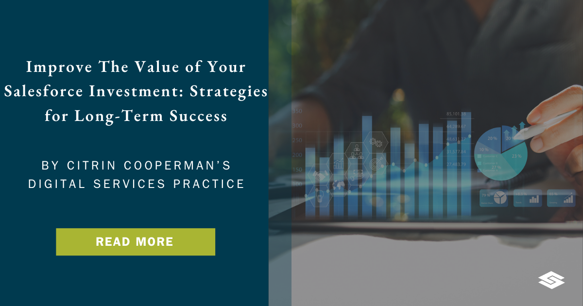 Improve The Value of Your Salesforce Investment Strategies for Long ...