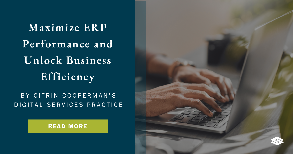 Maximize ERP Performance and Unlock Business Efficiency