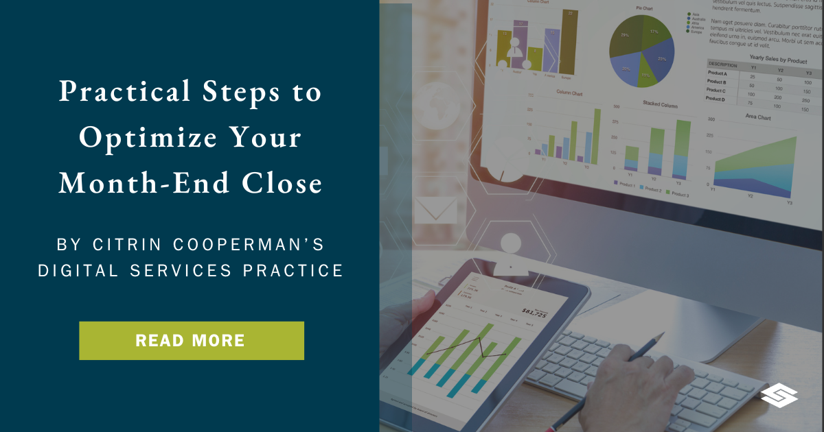 Practical Steps to Optimize Your Month-End Close