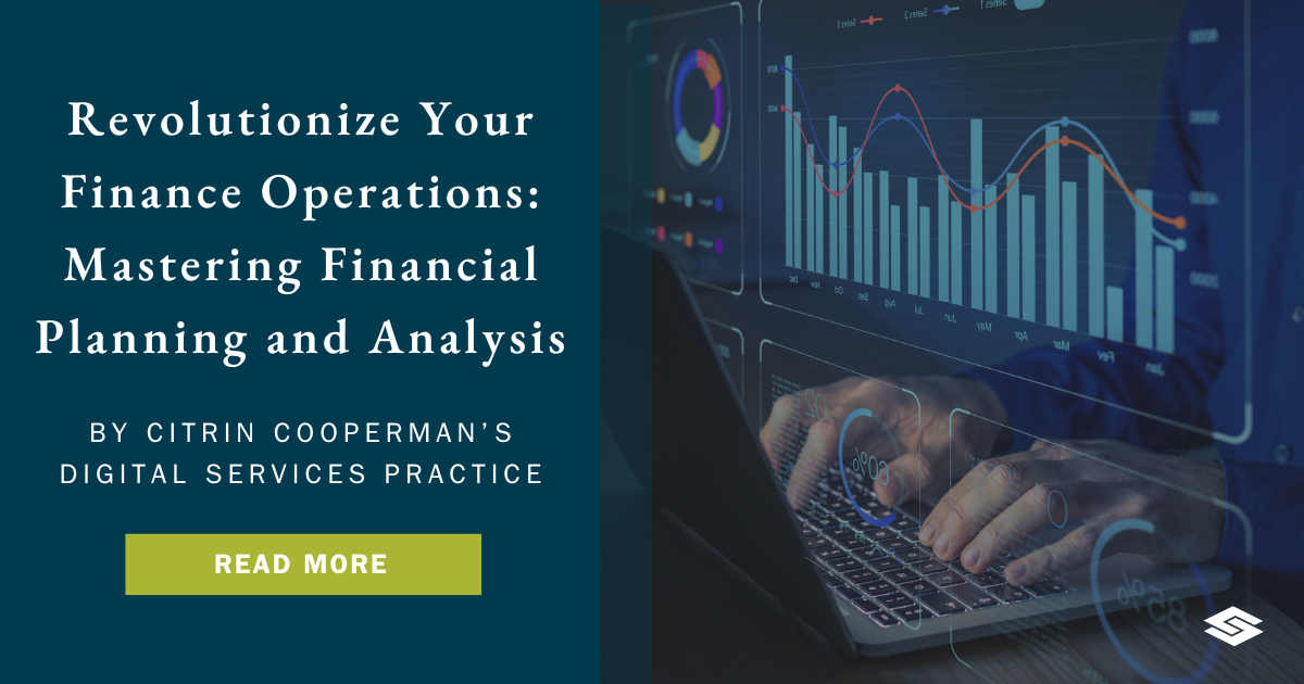 Revolutionize Your Finance Operations Mastering Financial Planning and ...