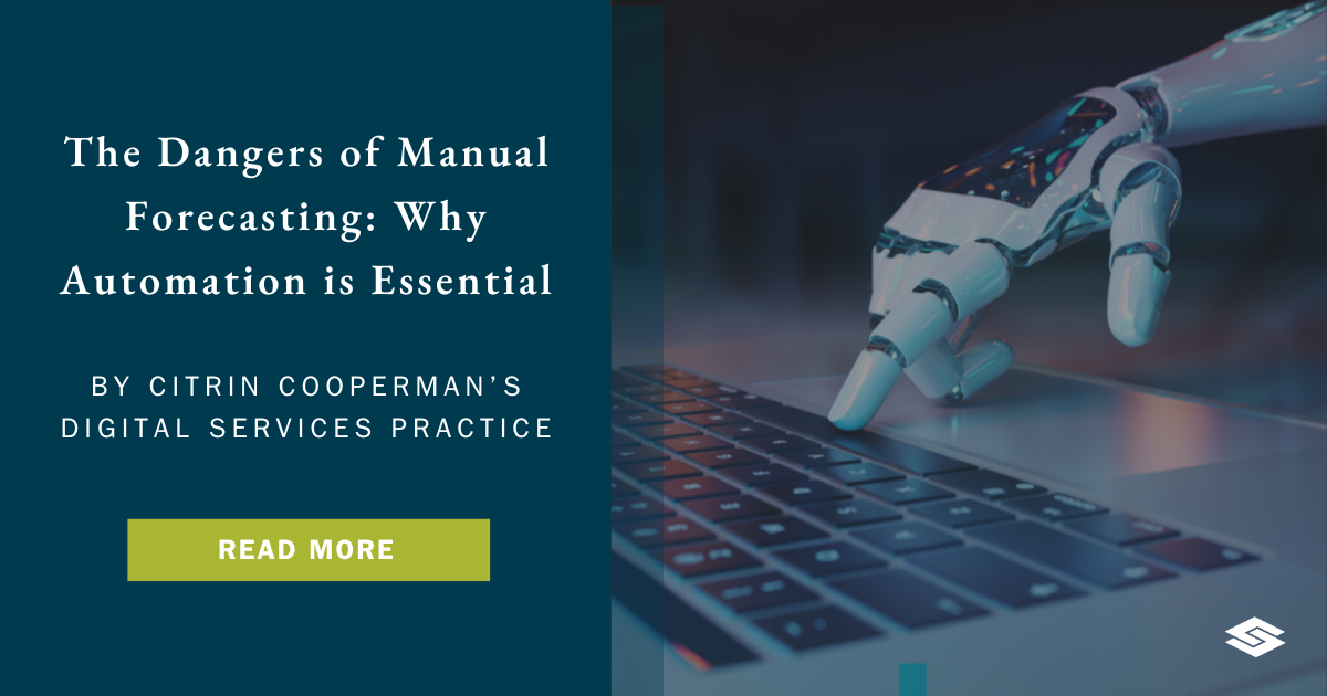 The Dangers of Manual Forecasting Why Automation is Essential