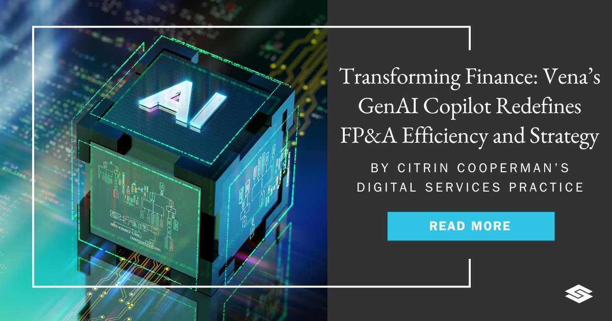 Transforming Finance Venas GenAI Copilot Redefines FPA Efficiency and ...