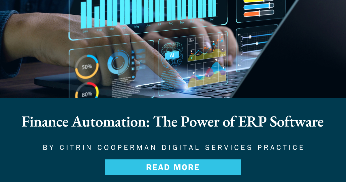 Finance Automation The Power of ERP Software