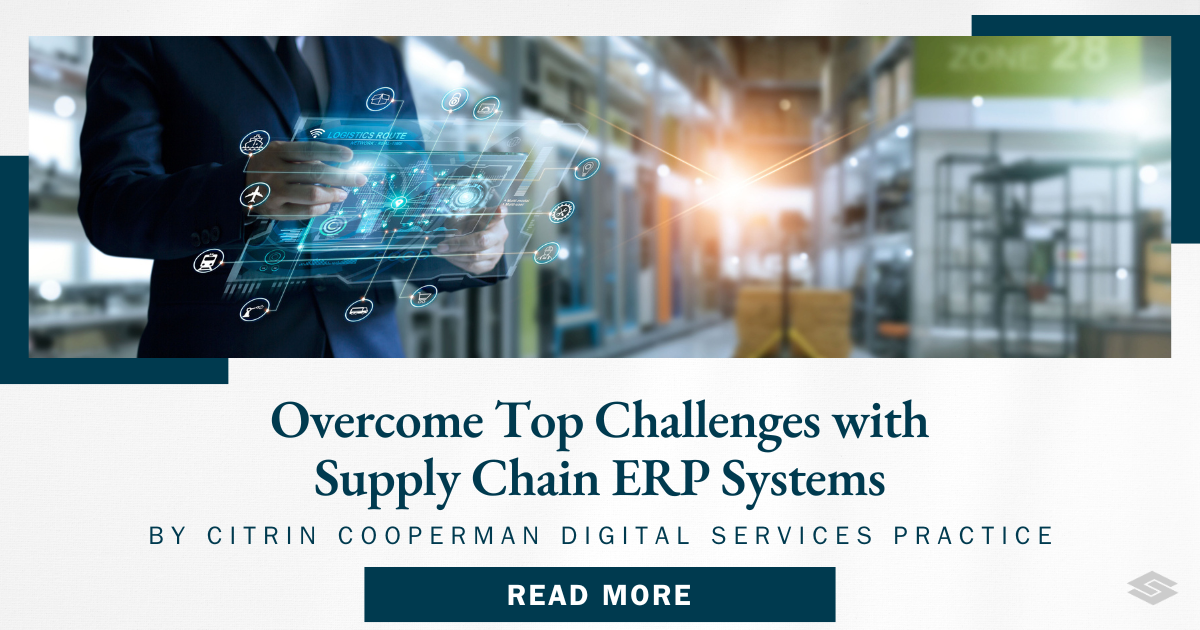 Overcome Top Challenges with Supply Chain ERP Systems
