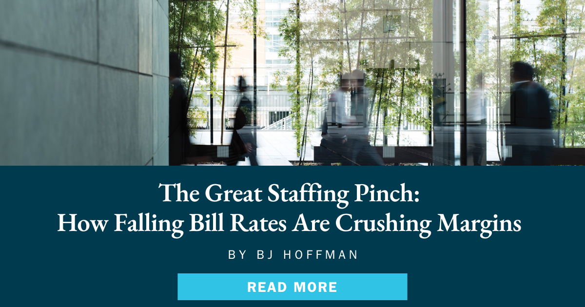 The Great Staffing Pinch How Falling Bill Rates Are Crushing Margins