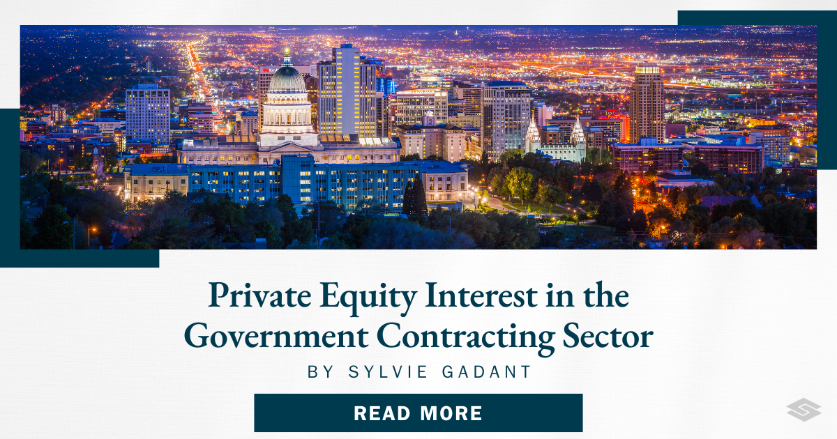 Private Equity Interest in the Government Contracting Sector
