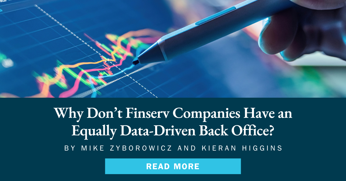 Why Dont Finserv Companies Have an Equally Data-Driven Back Office