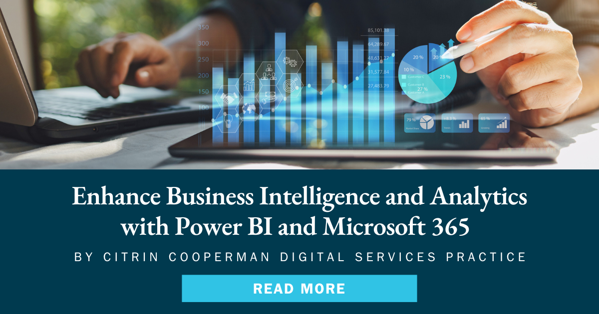 Enhance Business Intelligence and Analytics with Power BI and Microsoft 365